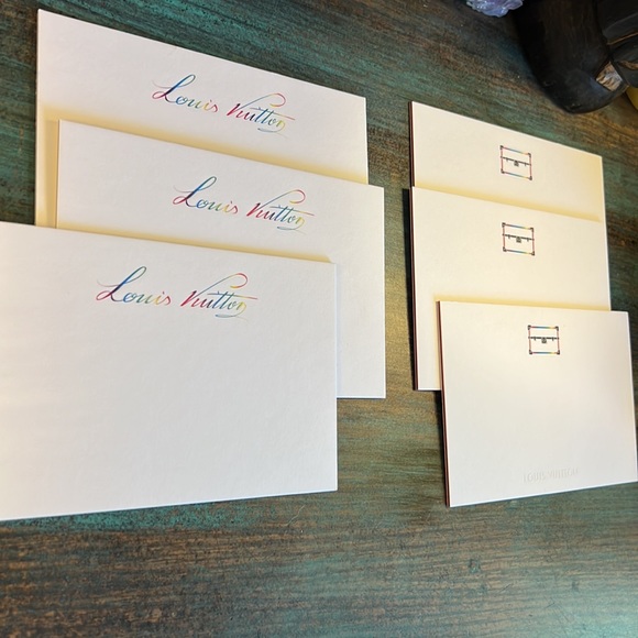 Louis Vuitton | Office | Louis Vuitton Trunk Motif Signature Card ...